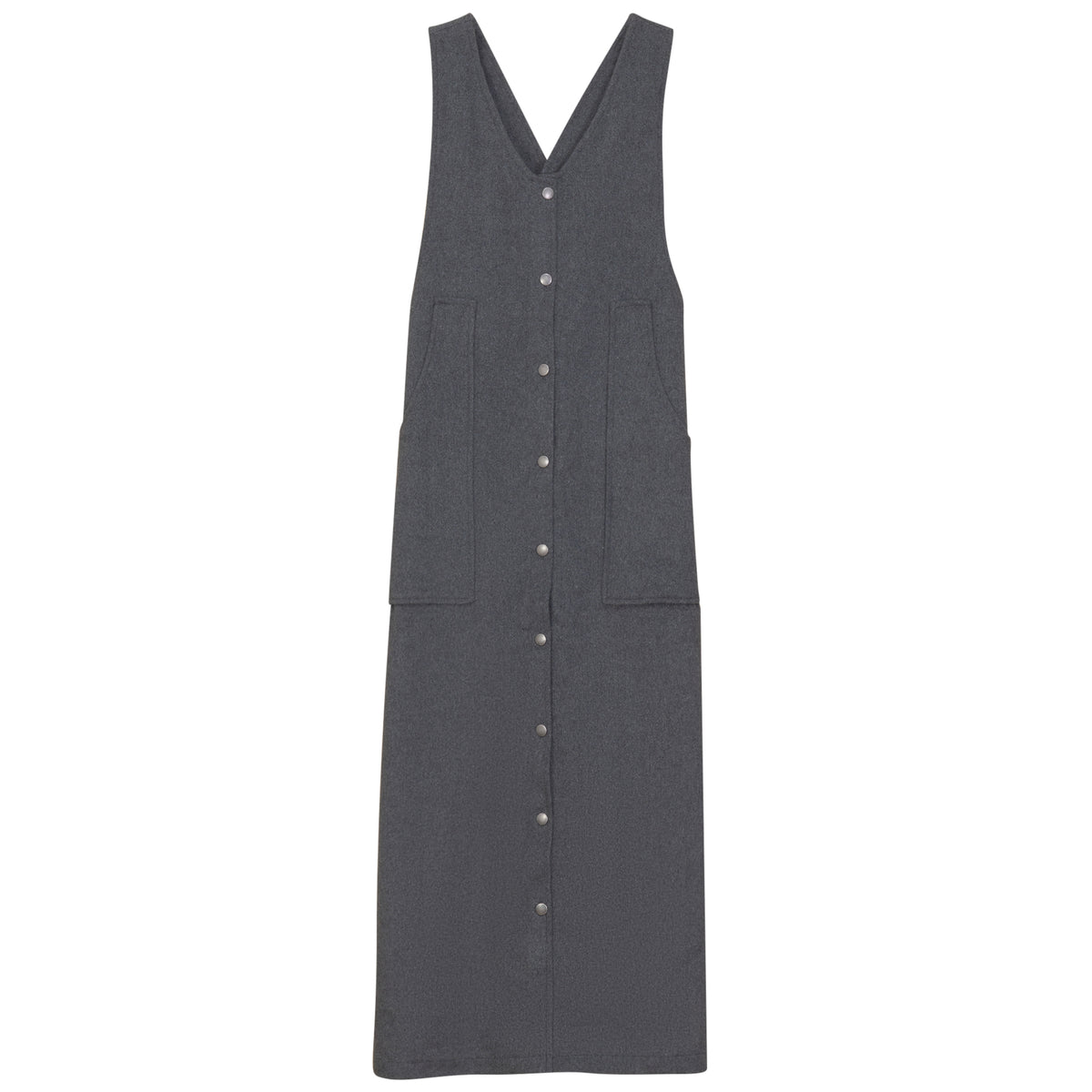 Gem Grey Wool Button Down Jumper Set – Petit Perfection