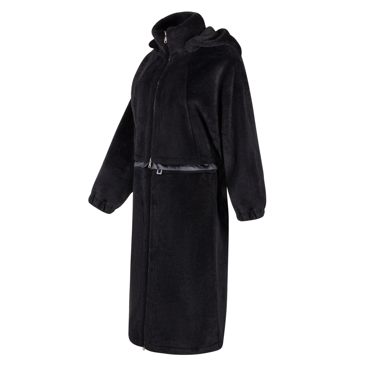Manteau Jr Black Fur Coat – Petit Perfection