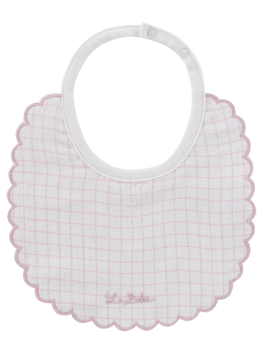 Kipp Pink Teddy Au Pane Bib – Petit Perfection