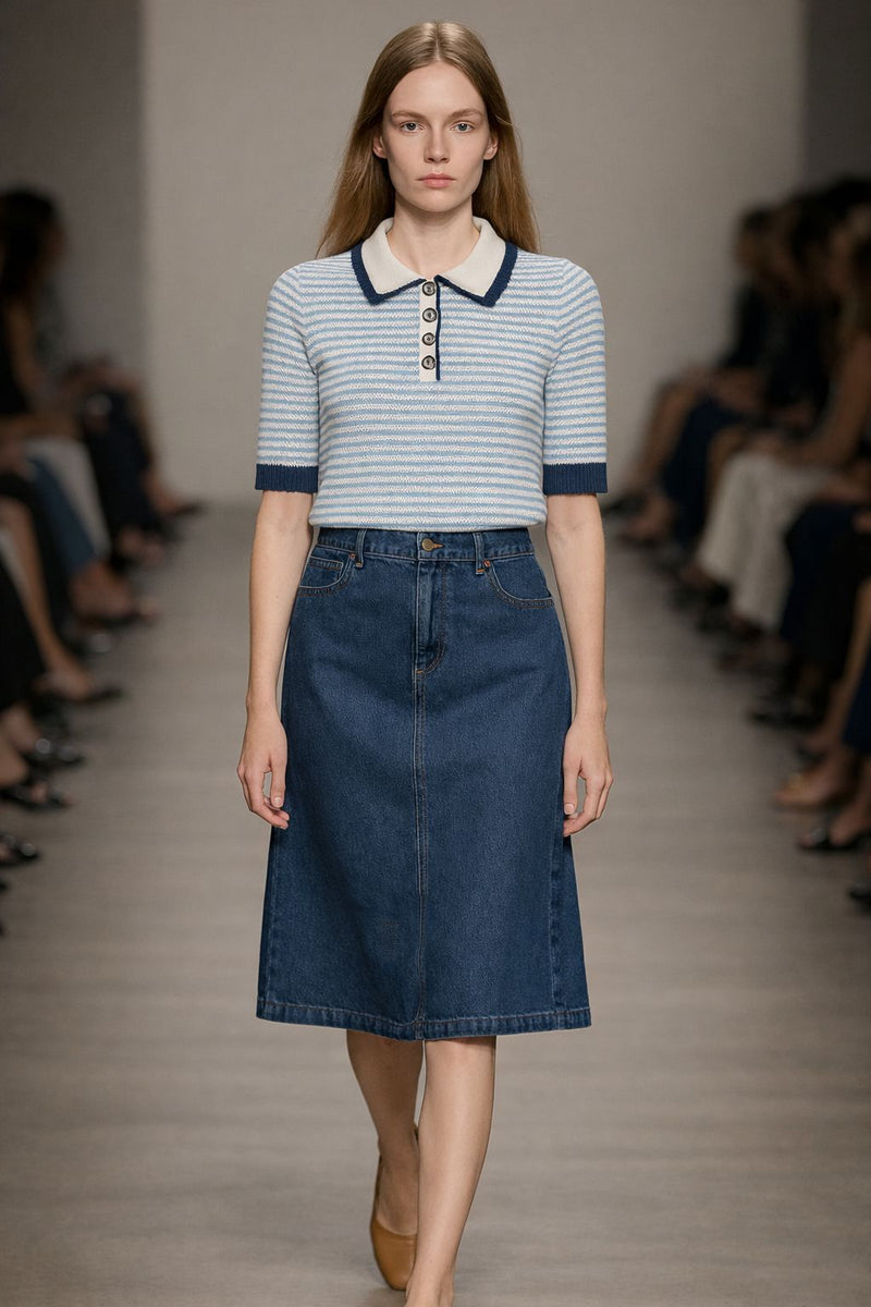 Front Row Couture Ice Blue Sweater – Petit Perfection